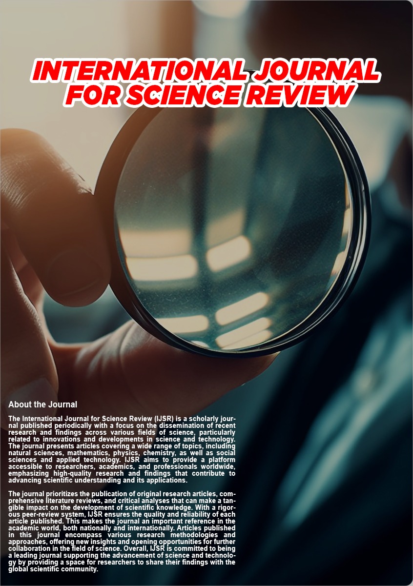 Vol. 2 No. 4 (2025): International Journal for Science Review ...